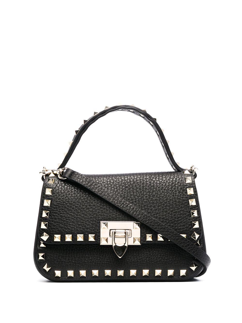Rockstud Rafia Crossbody Bag Editorialist